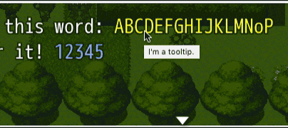 Tooltip on Text | RPG Maker Forums