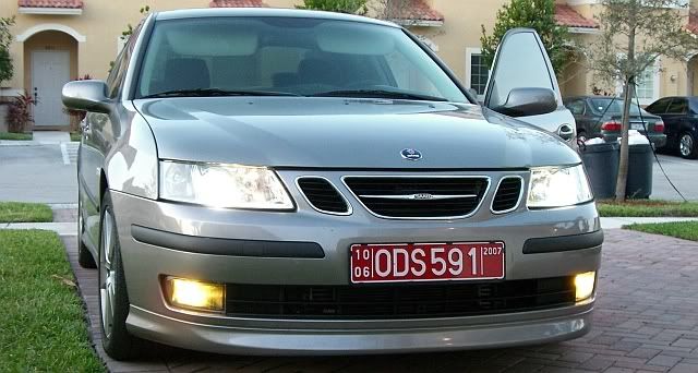 Front Euro PLate, where can i get them, and who has pics? | SaabCentral Forums