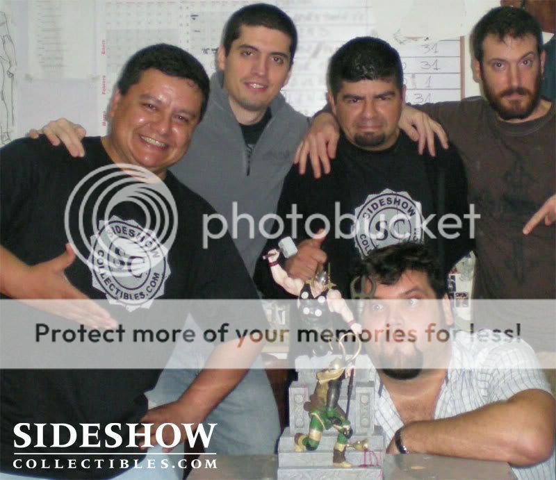 Esad Ribic and Gore Group pics with THor vs. Loki - Statue Forum