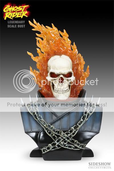 Ghost Rider Bust additional Chains !!!! - Statue Forum