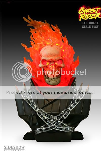 Ghost Rider Bust additional Chains !!!! - Statue Forum