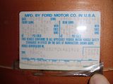 Door Tag decode - Ford Truck Enthusiasts Forums
