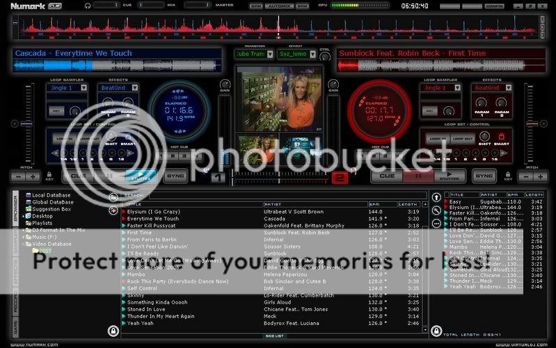 VirtualDJ - Mix Lab V1.0 Widescreen Previews. by DJ Format