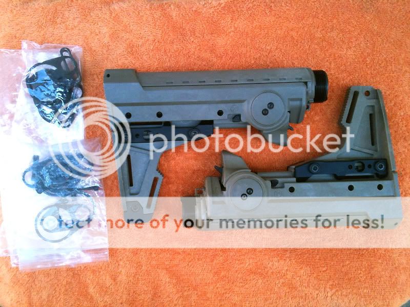 WTS Rare genuine MAGPUL M93B stock in FDE and black, PRS in black ...