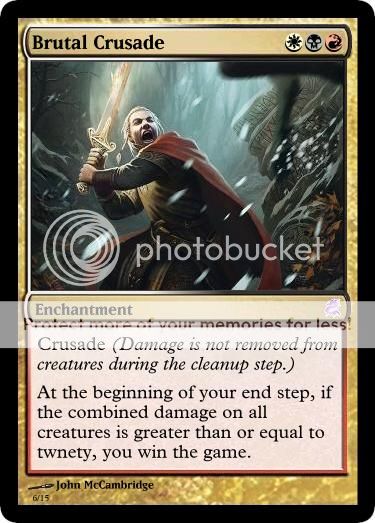 Crusade - Messing with the Cleanup Step - Custom Card Creation - Magic ...