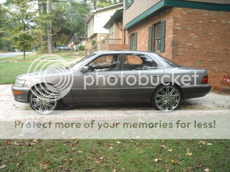 94 lexus ls400 on 22's