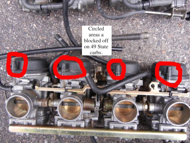 Converting CA bike to 49state ? | Suzuki GSX-R Motorcycle Forums Gixxer.com