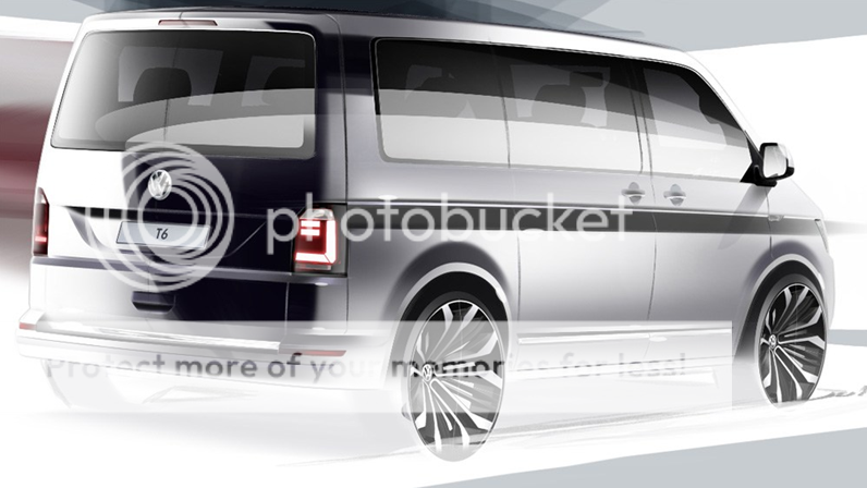 First 'Official' sketch of the new T6 | VW California Owners Club