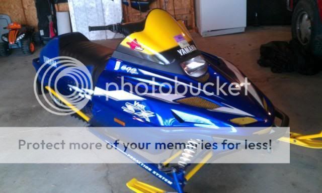 WTS: - 1999 Yamaha VMAX SX 600 Triple snowmobile. | Indiana Gun Owners ...